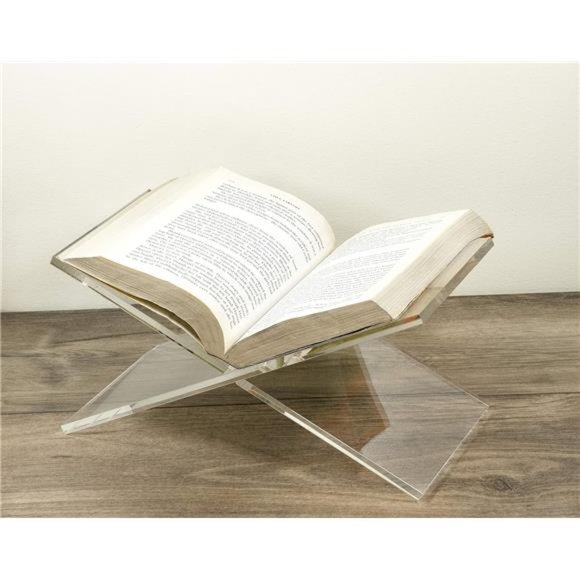 Kitchen | Transparent Clear Acrylic Book Holder 2 Piece Reading Stand ...
